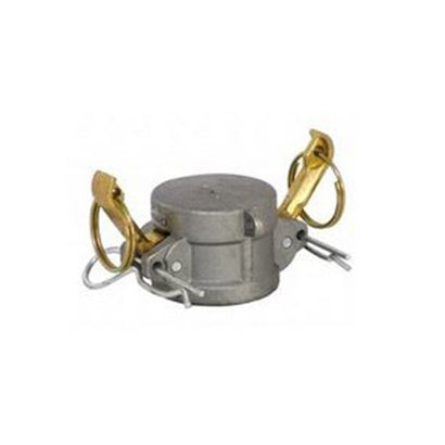 12" Aluminum Camlock Dust Cap Fitting with Locking...