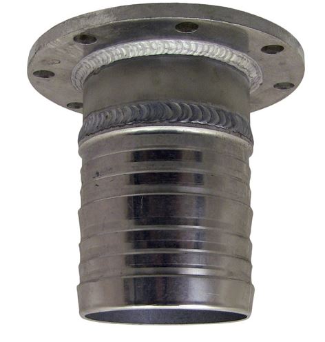 8 Inch Flange with 8 Inch Hose Barb