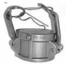 4" Stainless Steel Cam Lock Dust Cap