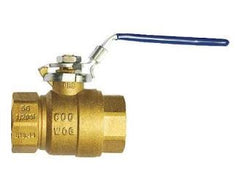 3" Brass Ball Valve - 600WOG 150 LP-Gas - Locking Handles