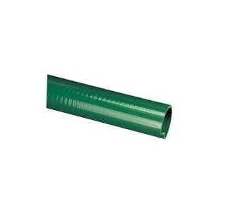 Green PVC 6" Suction Hose - Purchase by the foot